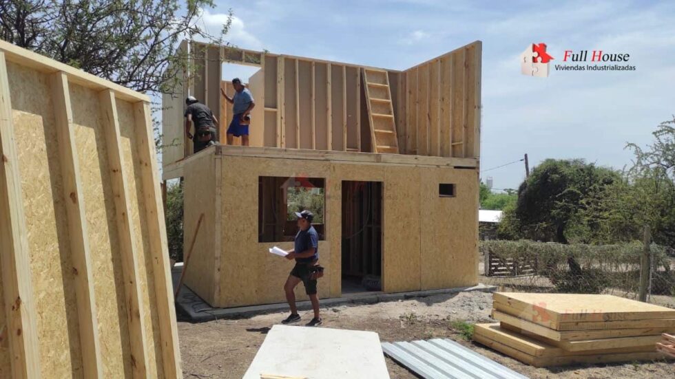 Duplex Wood Frame 64m2 - FullHouse Viviendas